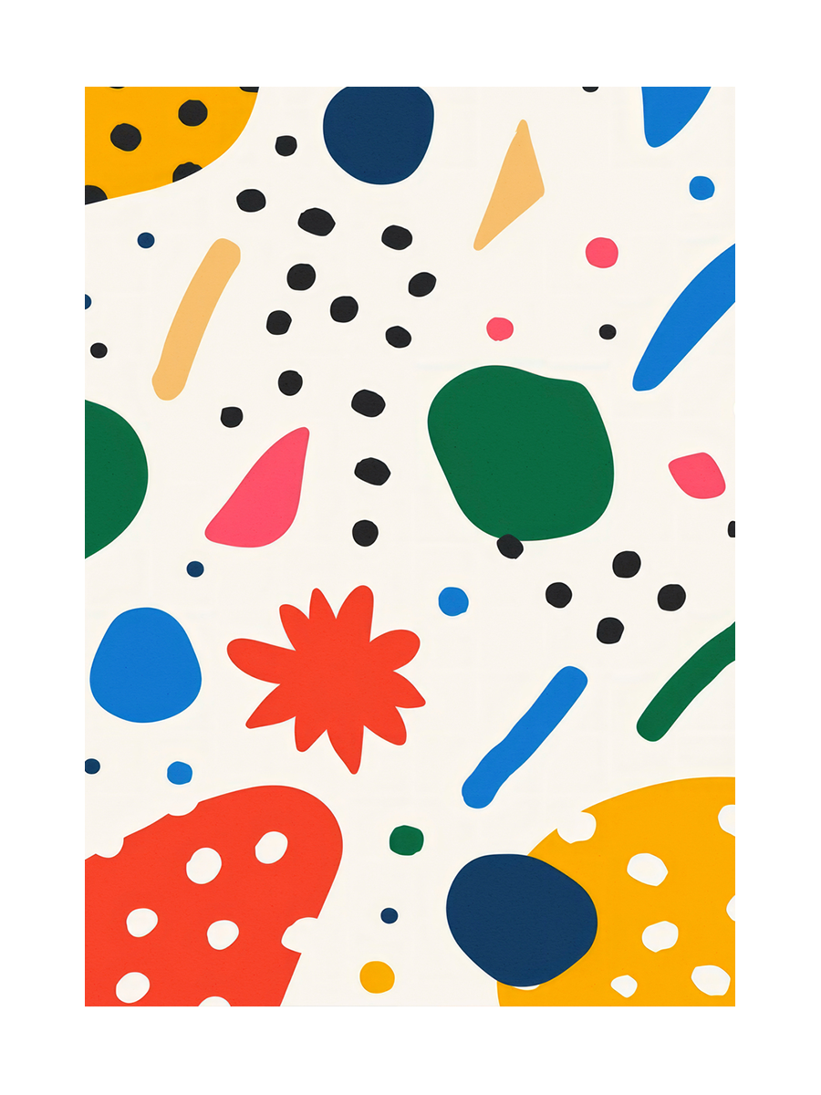Colorful Pattern Poster