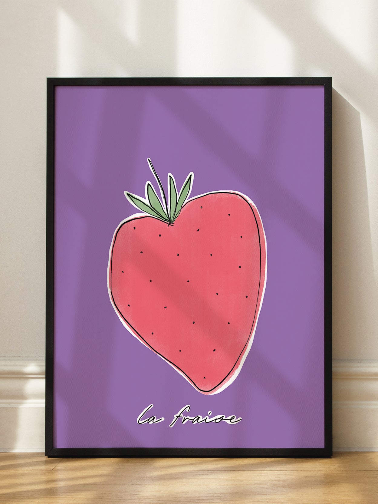La Fraise Poster